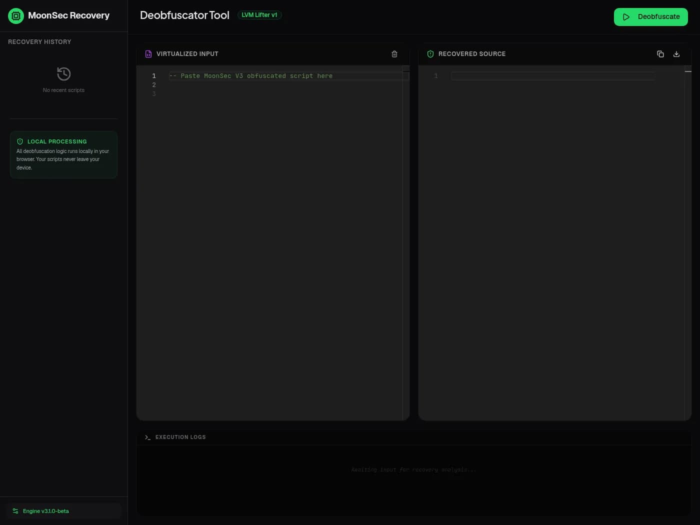 Lua Deobfuscator Web Tool