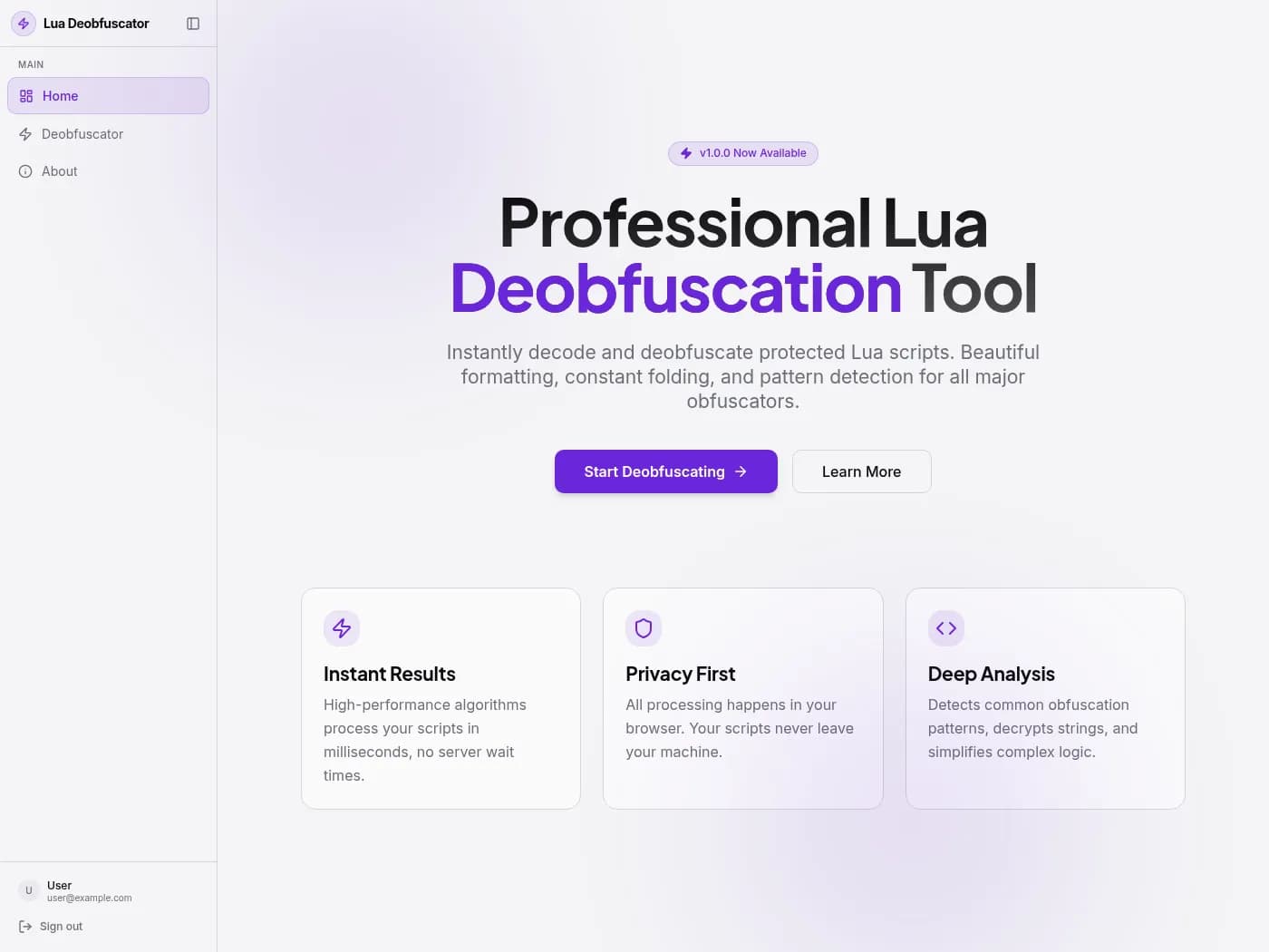 Lua Script Deobfuscator