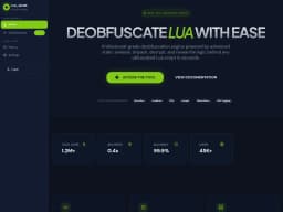 Lua Deobfuscator Web