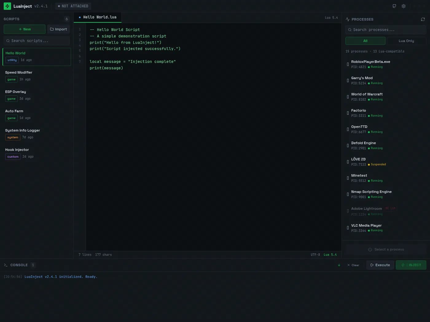 Lua Script Injector