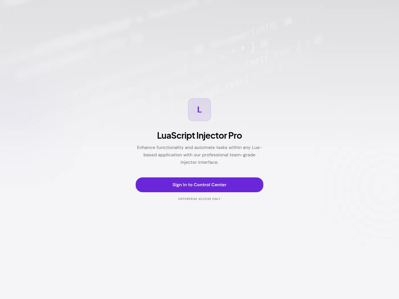 LuaScript Injector Pro