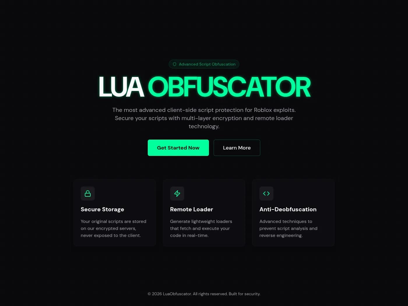 Lua Script Obfuscator Site