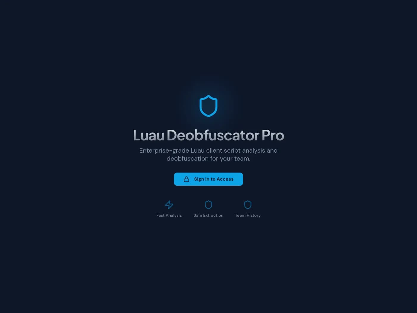 Luau Deobfuscator Pro