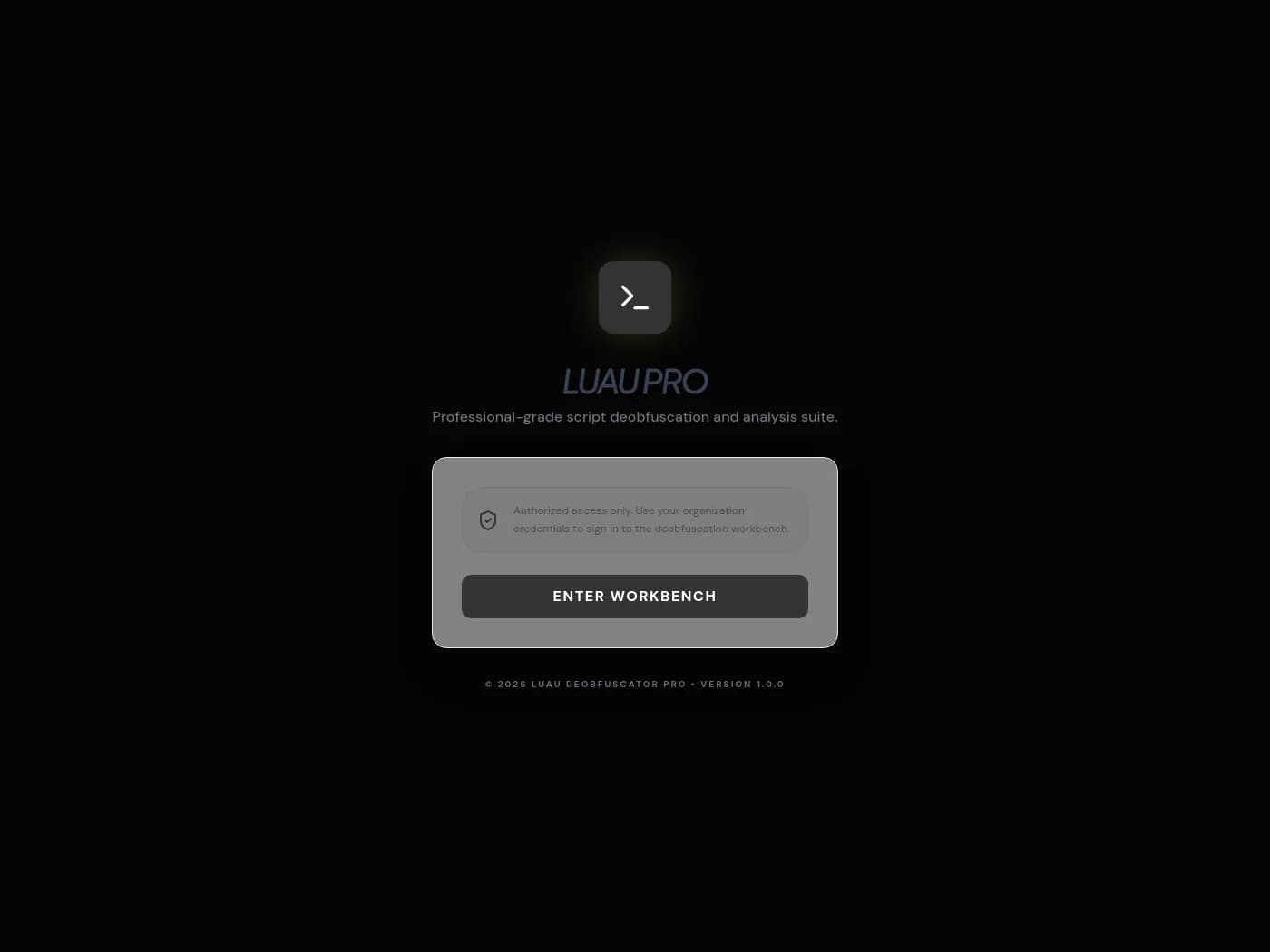 Luau Deobfuscator Pro