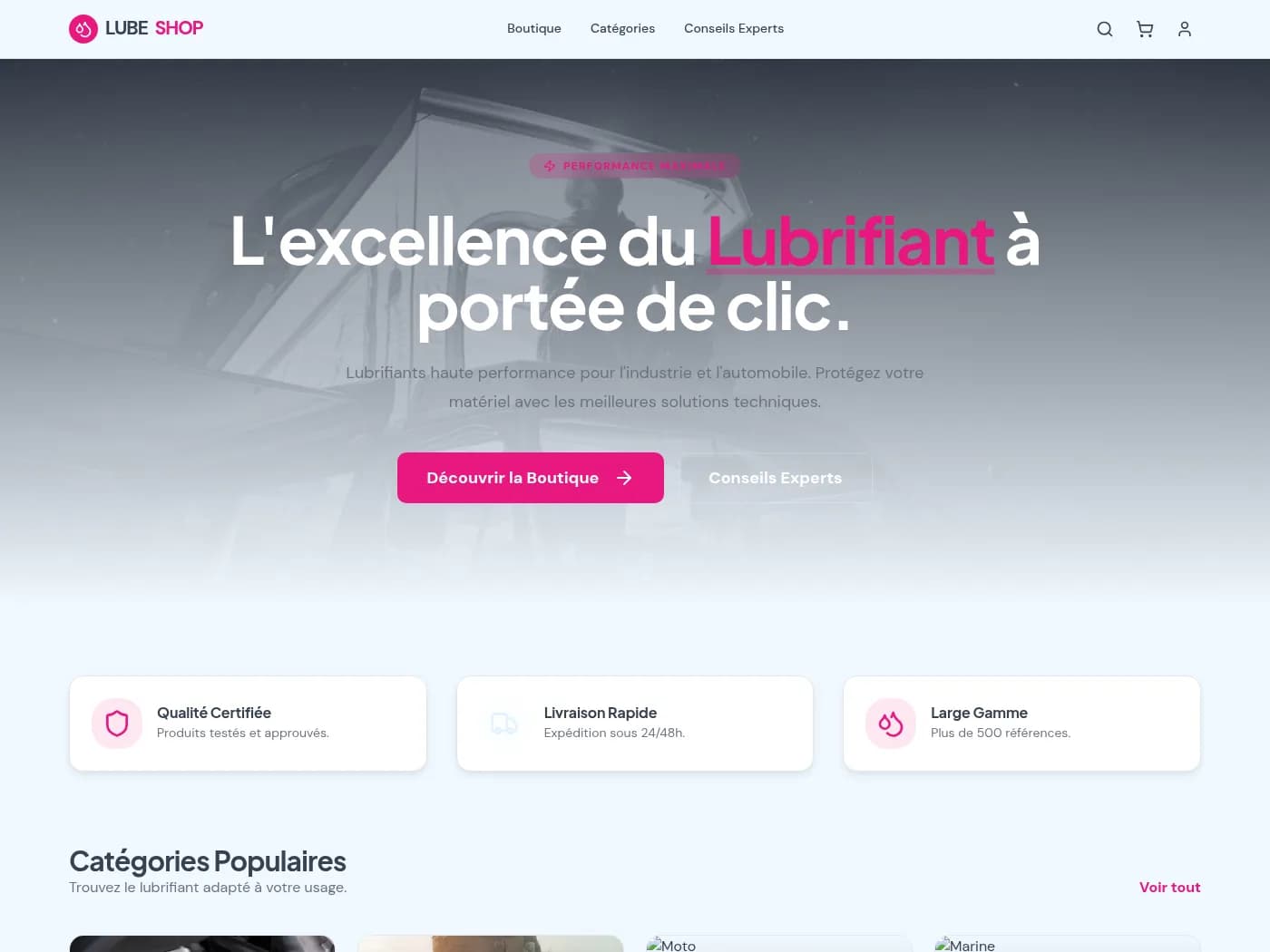 LubeShop Online