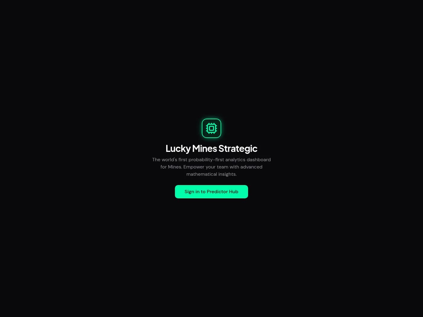 Lucky Mines Predictor