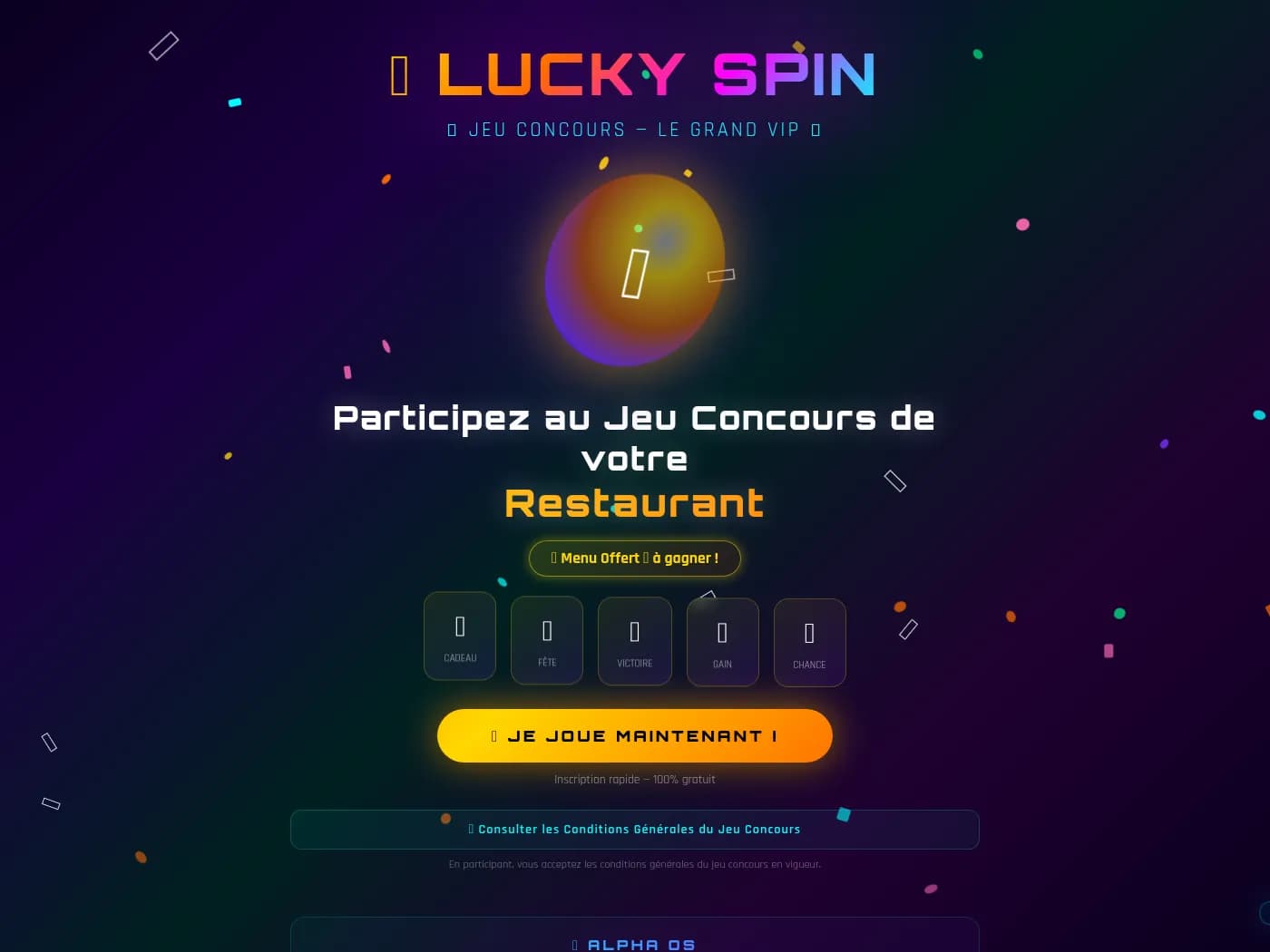 Lucky Spin Experience