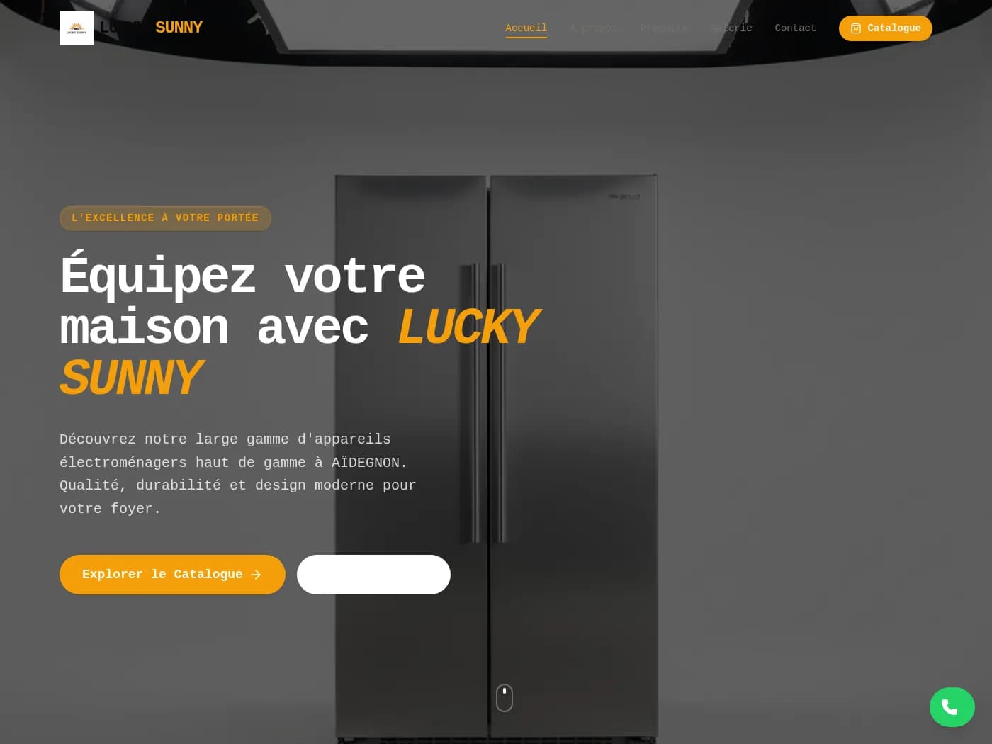 Lucky Sunny Appliances Site