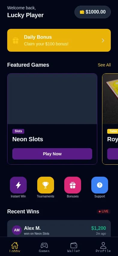 LuckyBet App