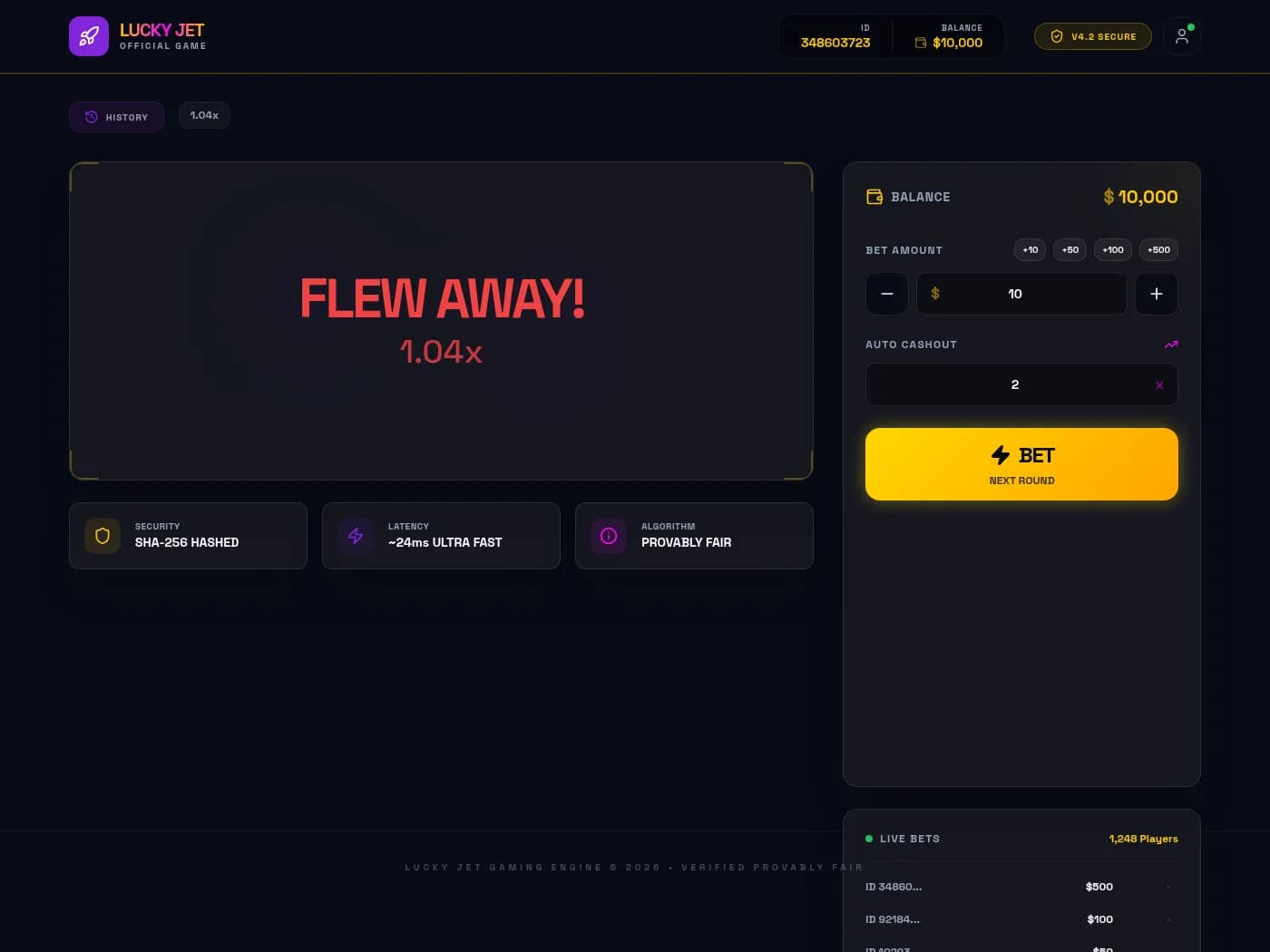 Lucky Jet Predictor