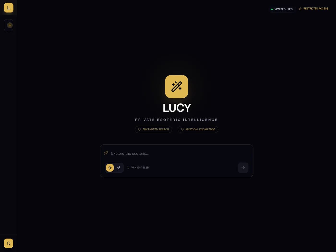 Lucy Esoteric AI Search