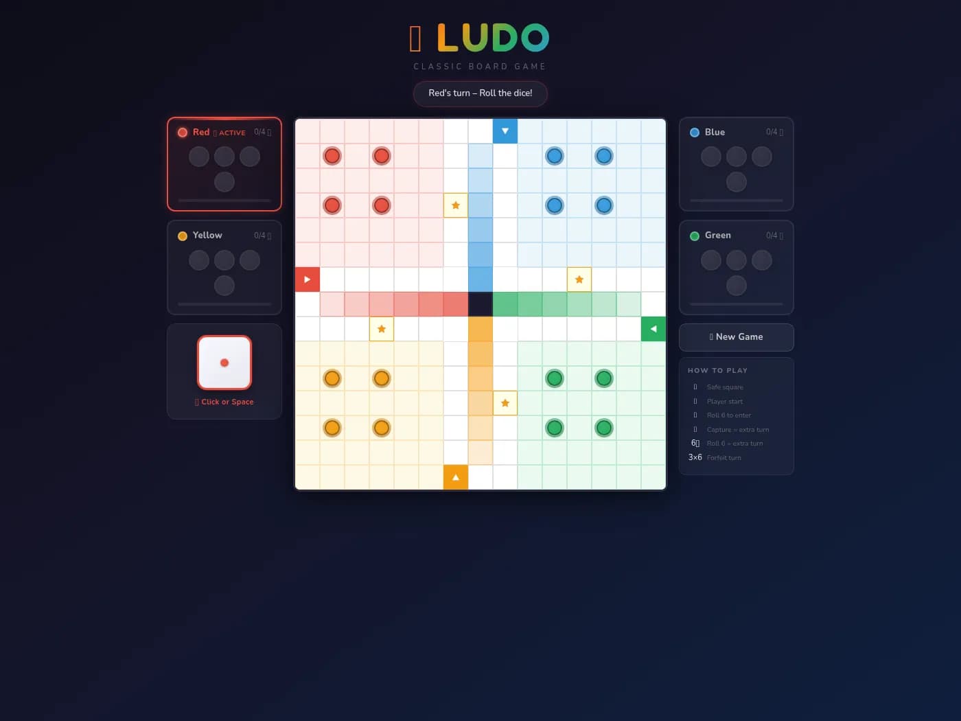 Ludo Web Game