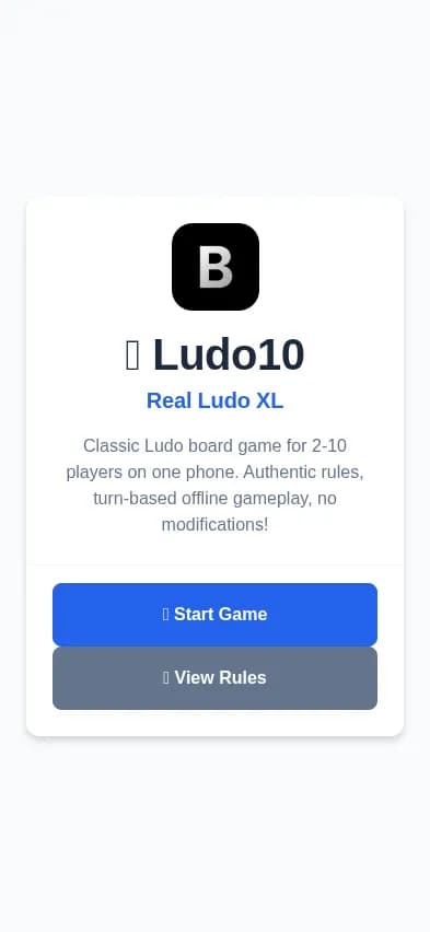 Ludo10: Real Ludo XL