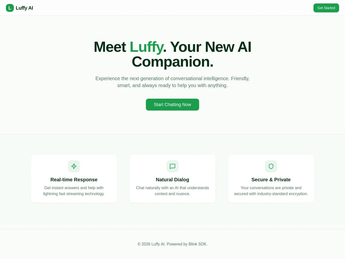 Luffy AI Chatbot