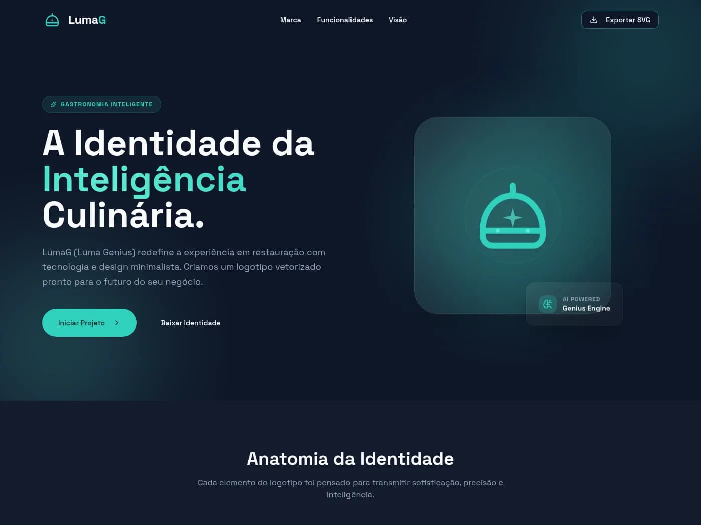 LumaG AI Restaurant App