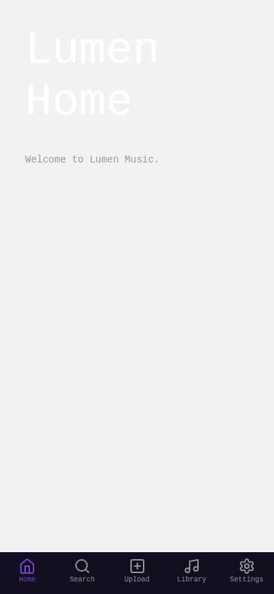 Lumen Music Equity App