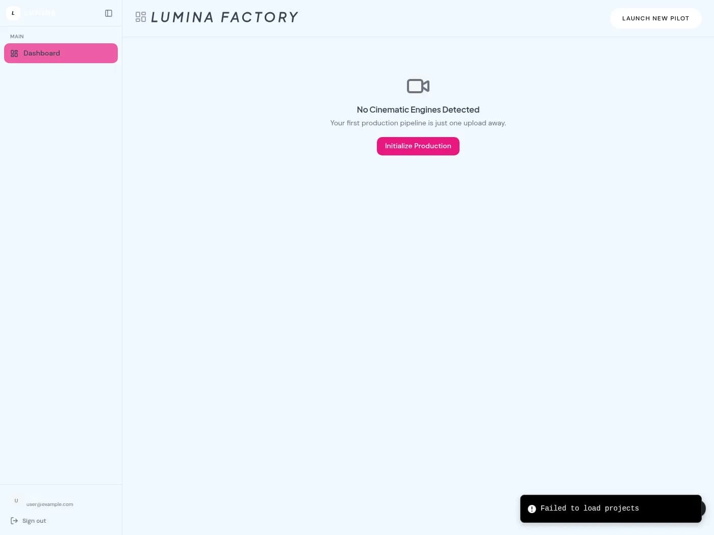 Lumina Cinematic Sites