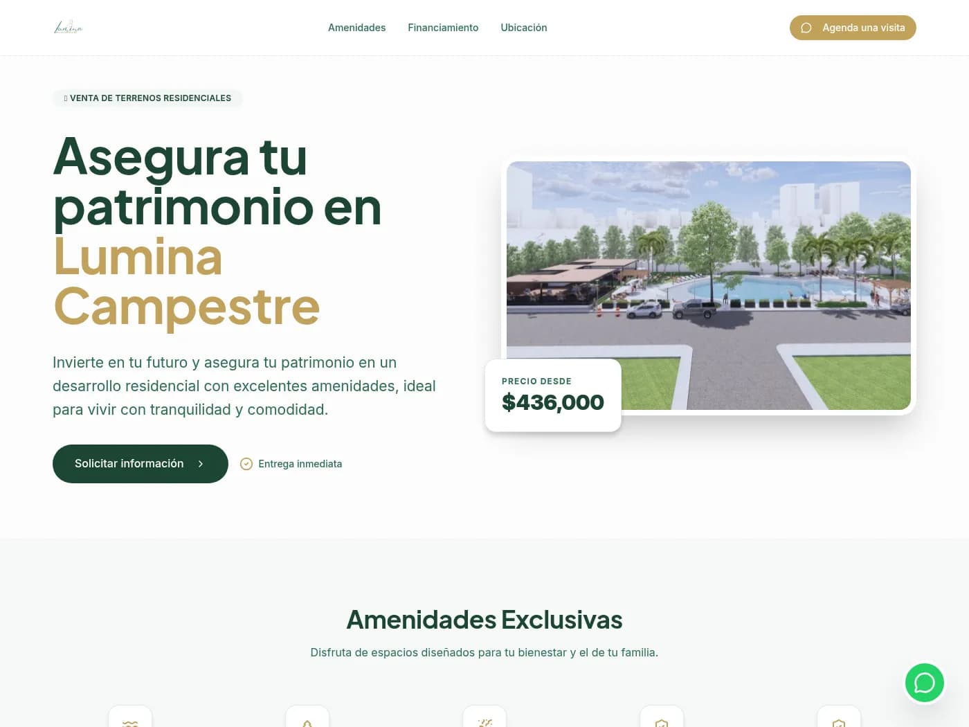Lumina Residencial Web