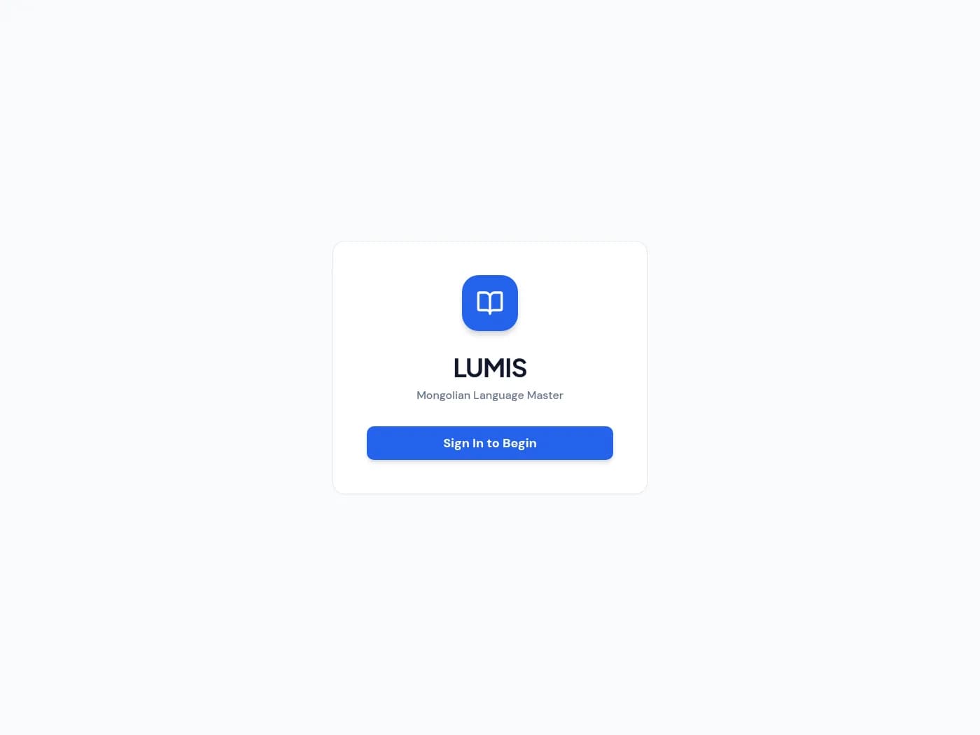 Lumis Mongolian AI App