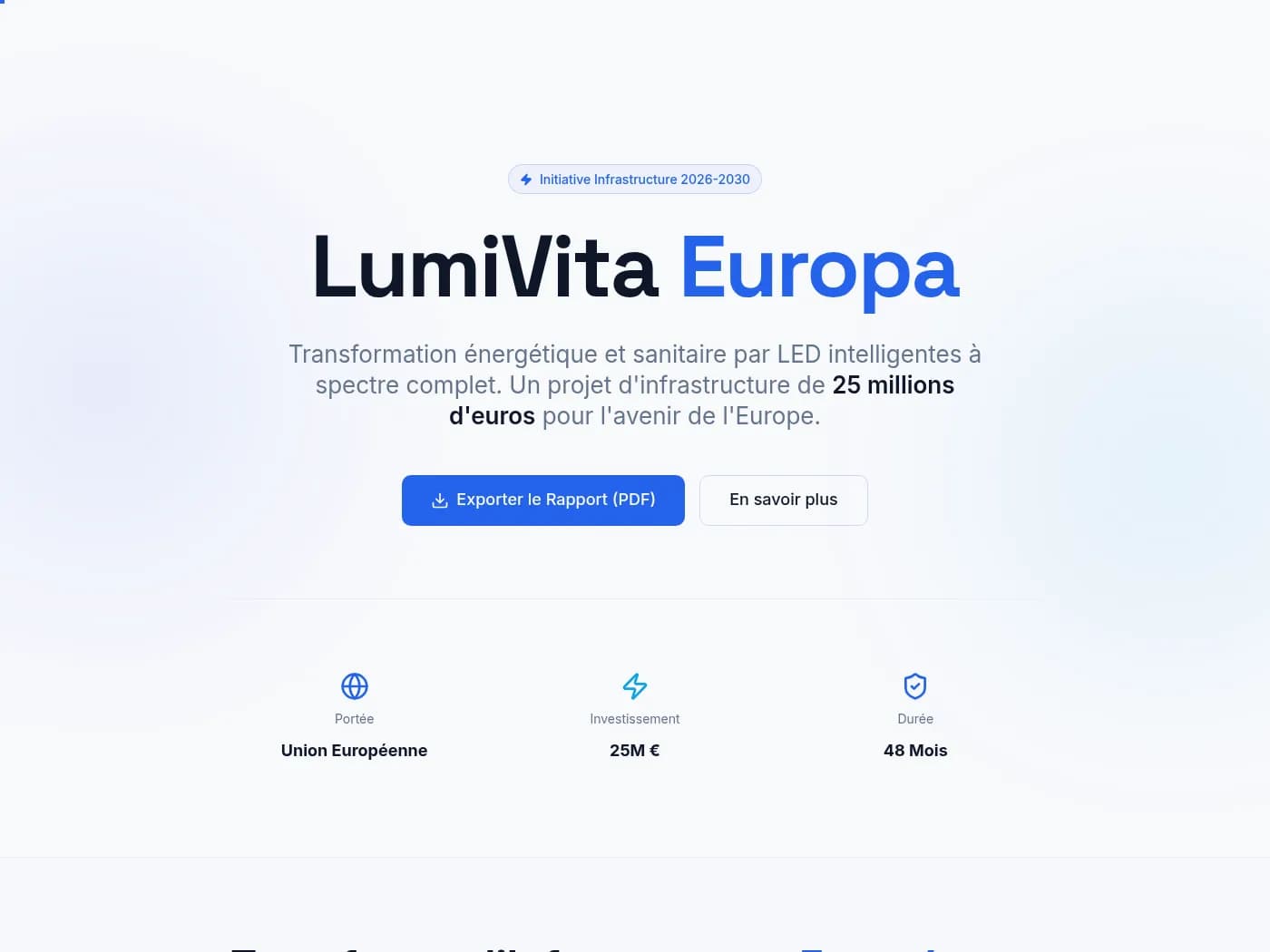 LumiVita Europa LED Initiative