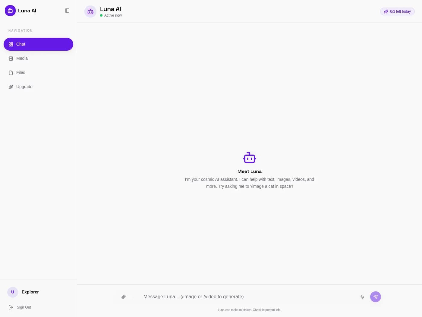 Luna AI Assistant