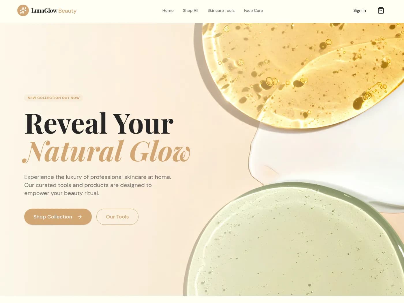 LunaGlow Beauty Store