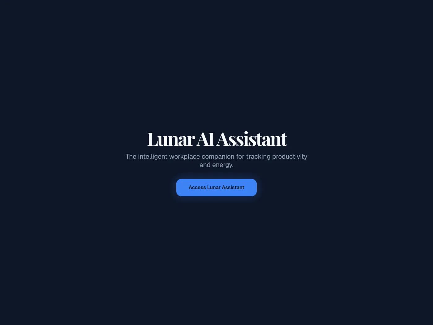 Lunar AI Assistant