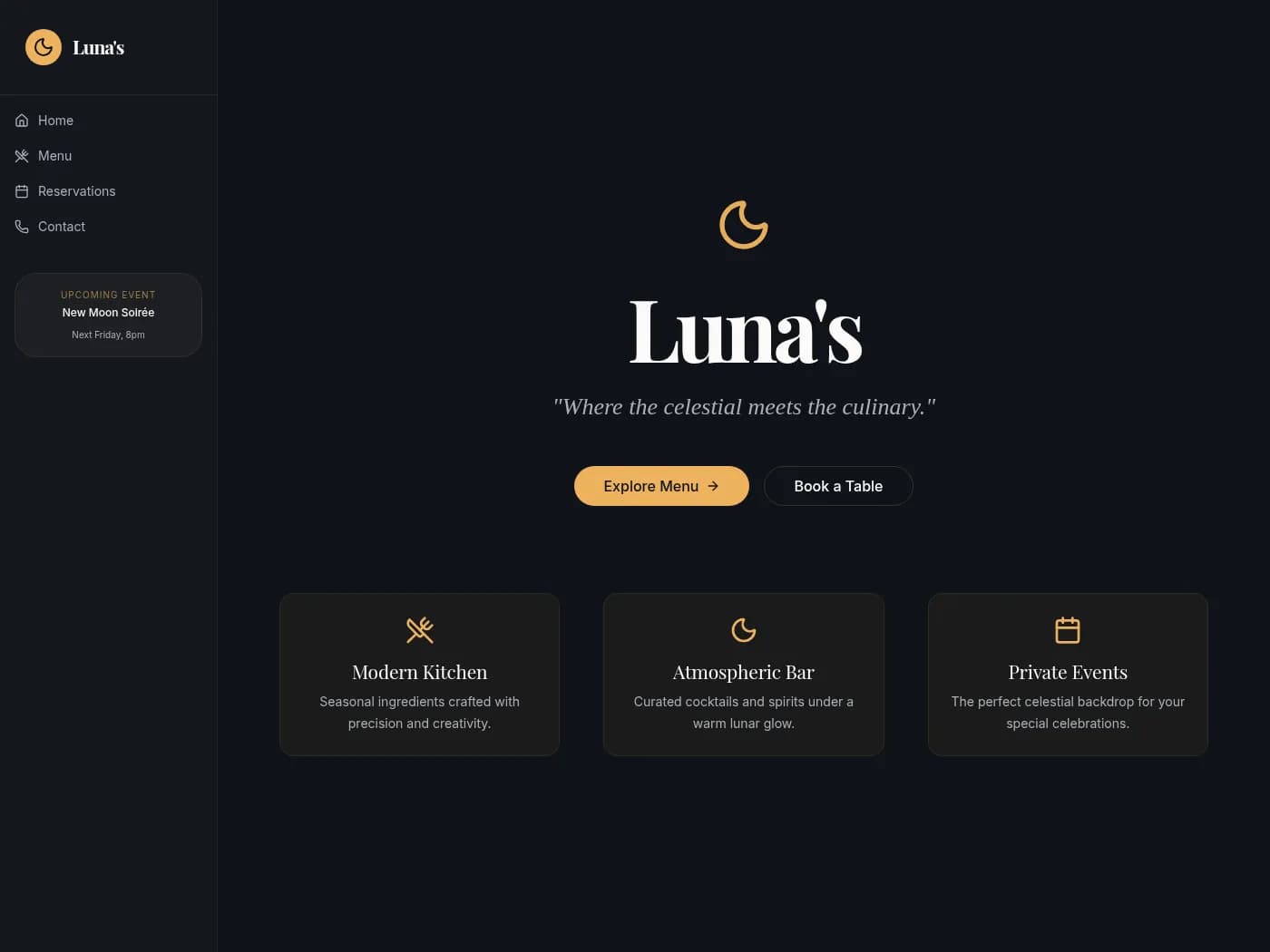 Luna's Kitchen & Bar