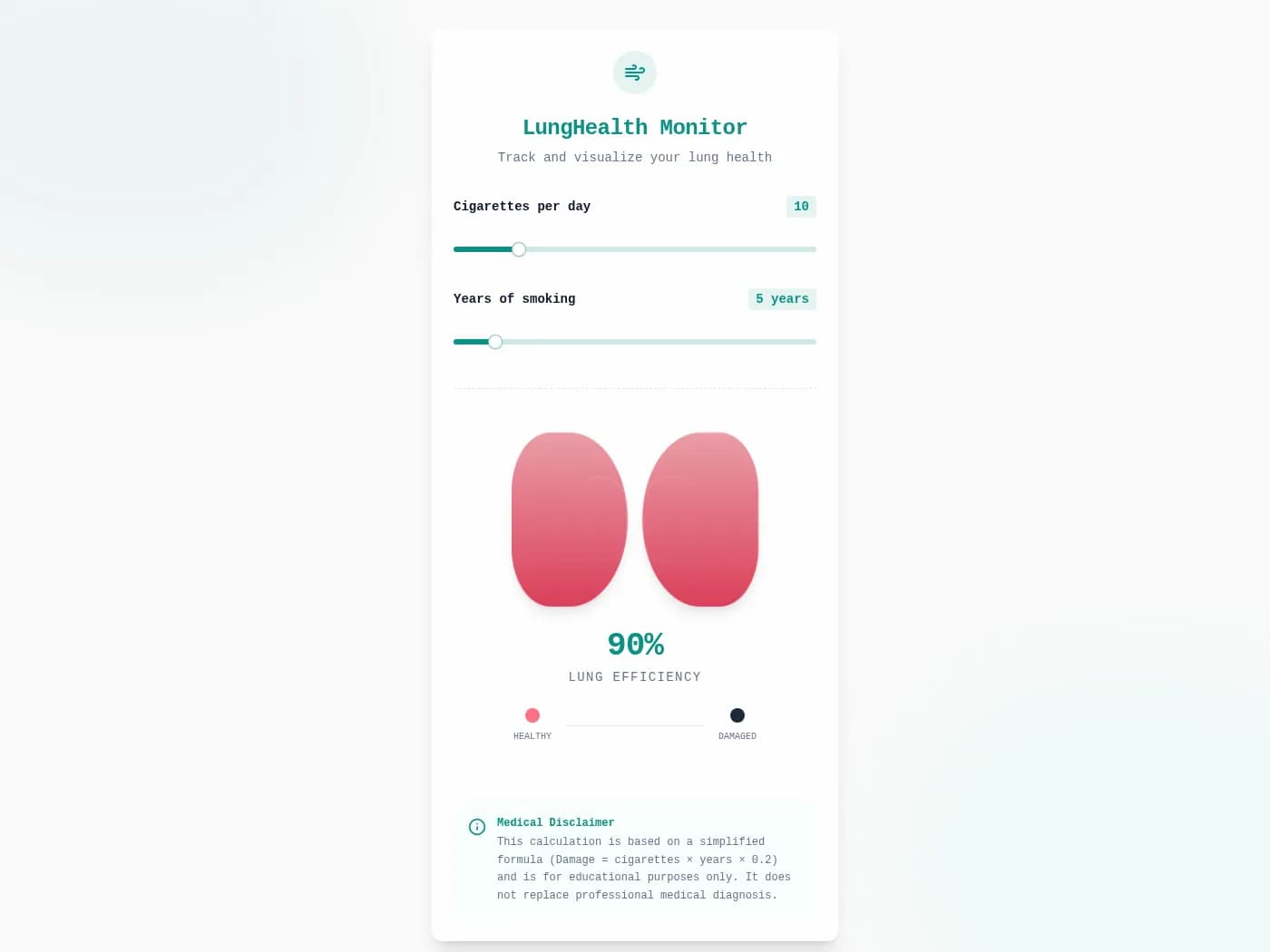 LungHealth Monitor