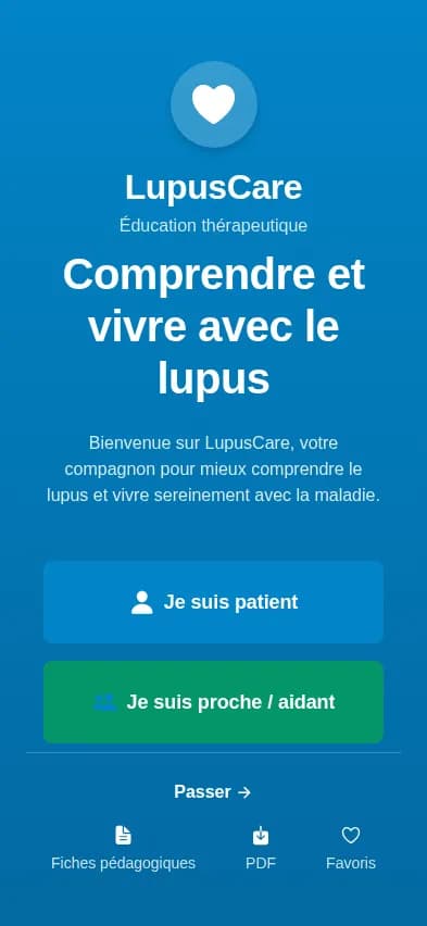 LupusCare – Éducation Thérapeutique