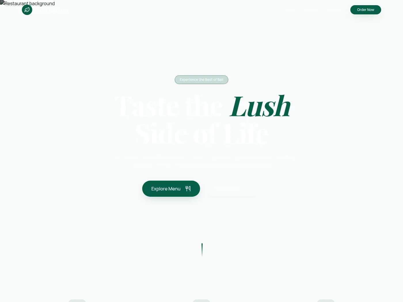 Lush Kitchen Showcase