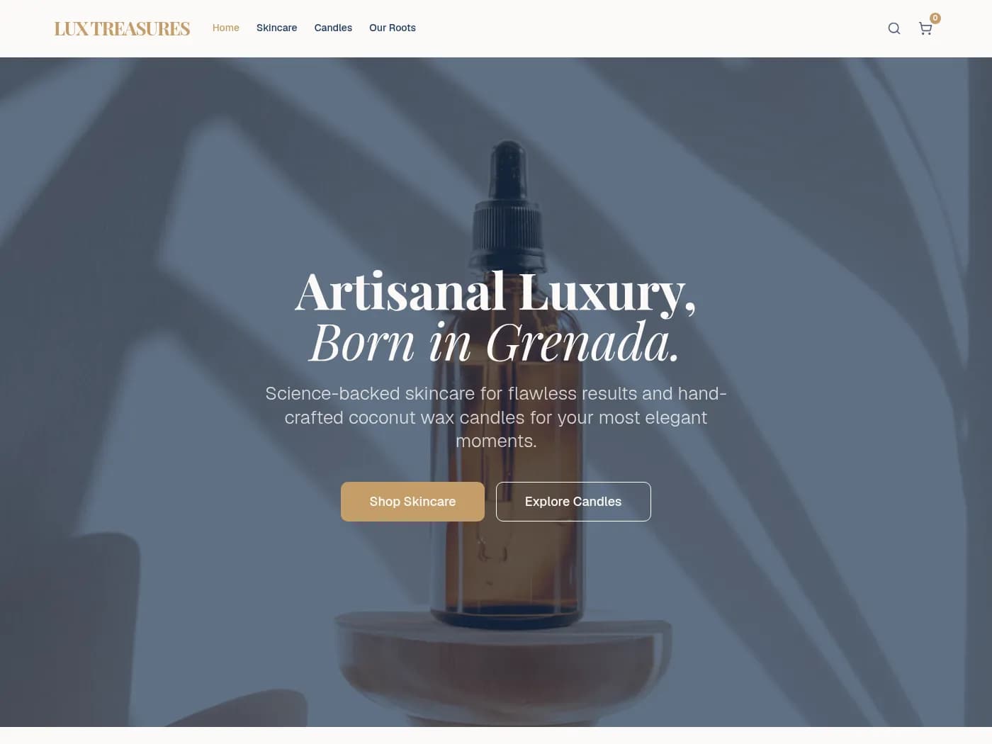 Lux Treasures E-Commerce