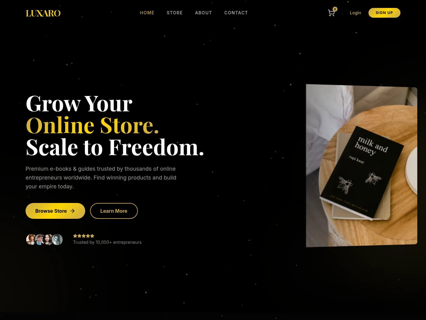 LUXARO Premium Digital Platform