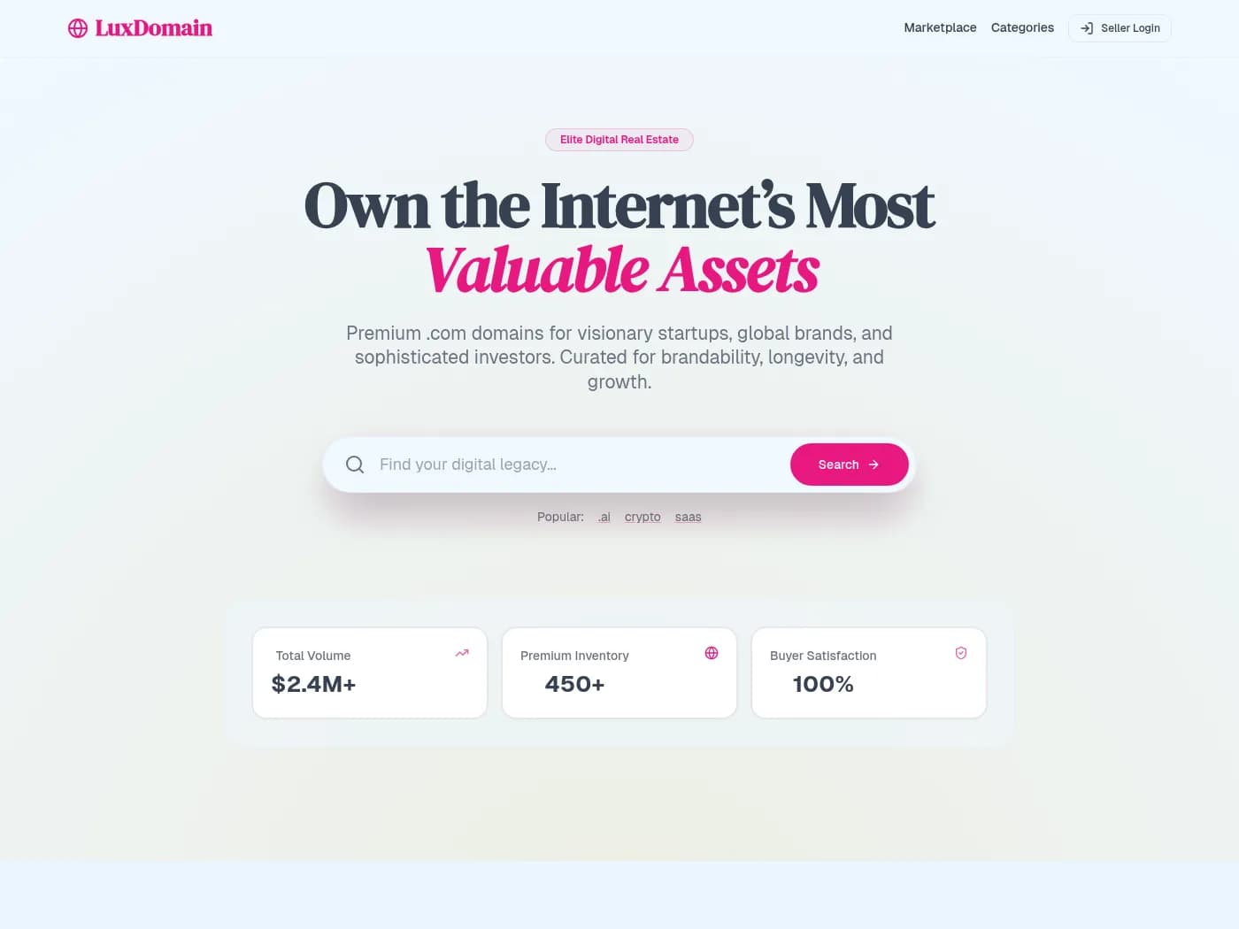 LuxDomain Market