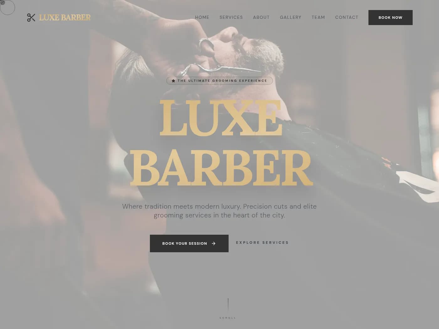 Luxe Barber Experience