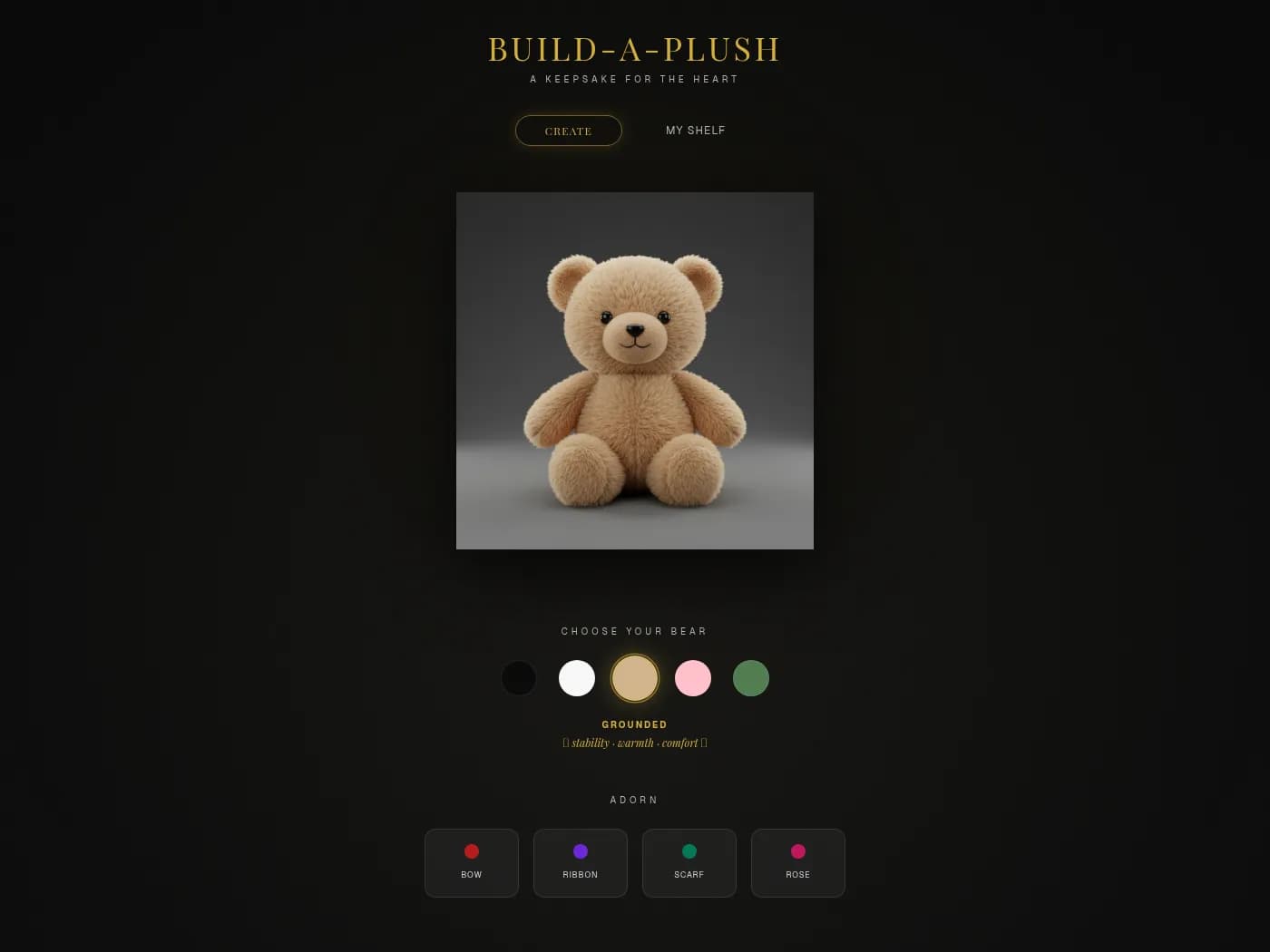 Luxe Bear Builder