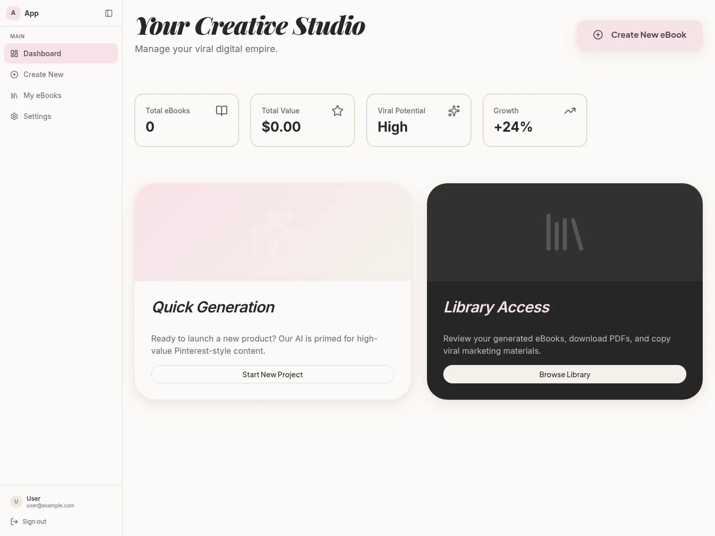 Viral Luxe eBook Studio