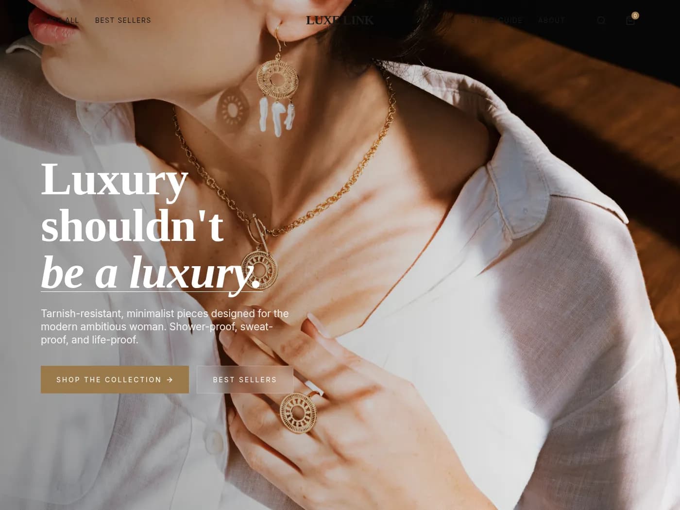 Luxe Link Jewelry Site