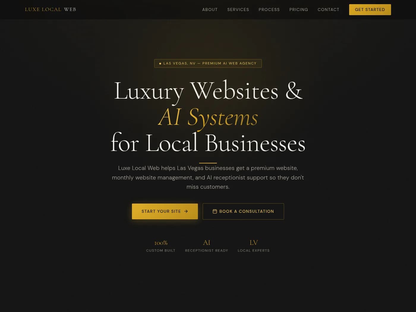 Luxe Local Web