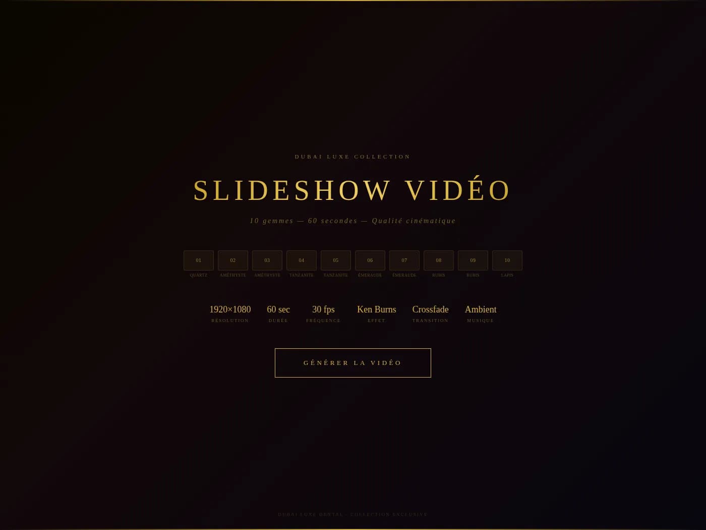 Dubai Luxe Slideshow