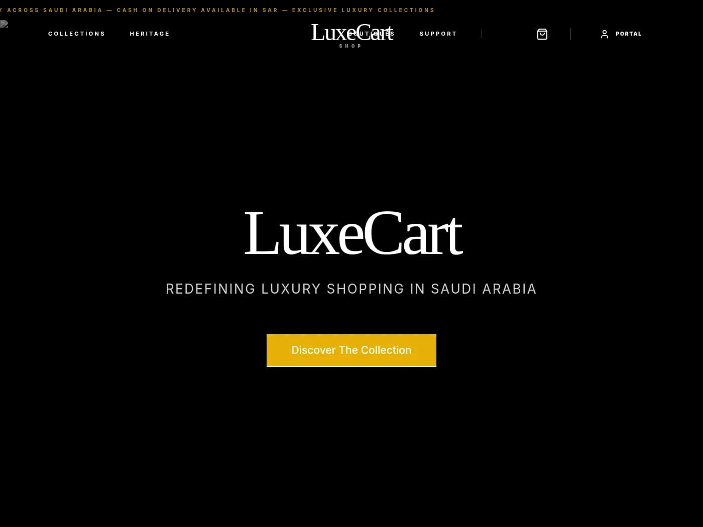 LuxeCart Shop