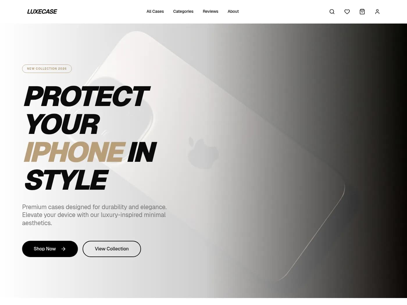 LuxeCase Storefront