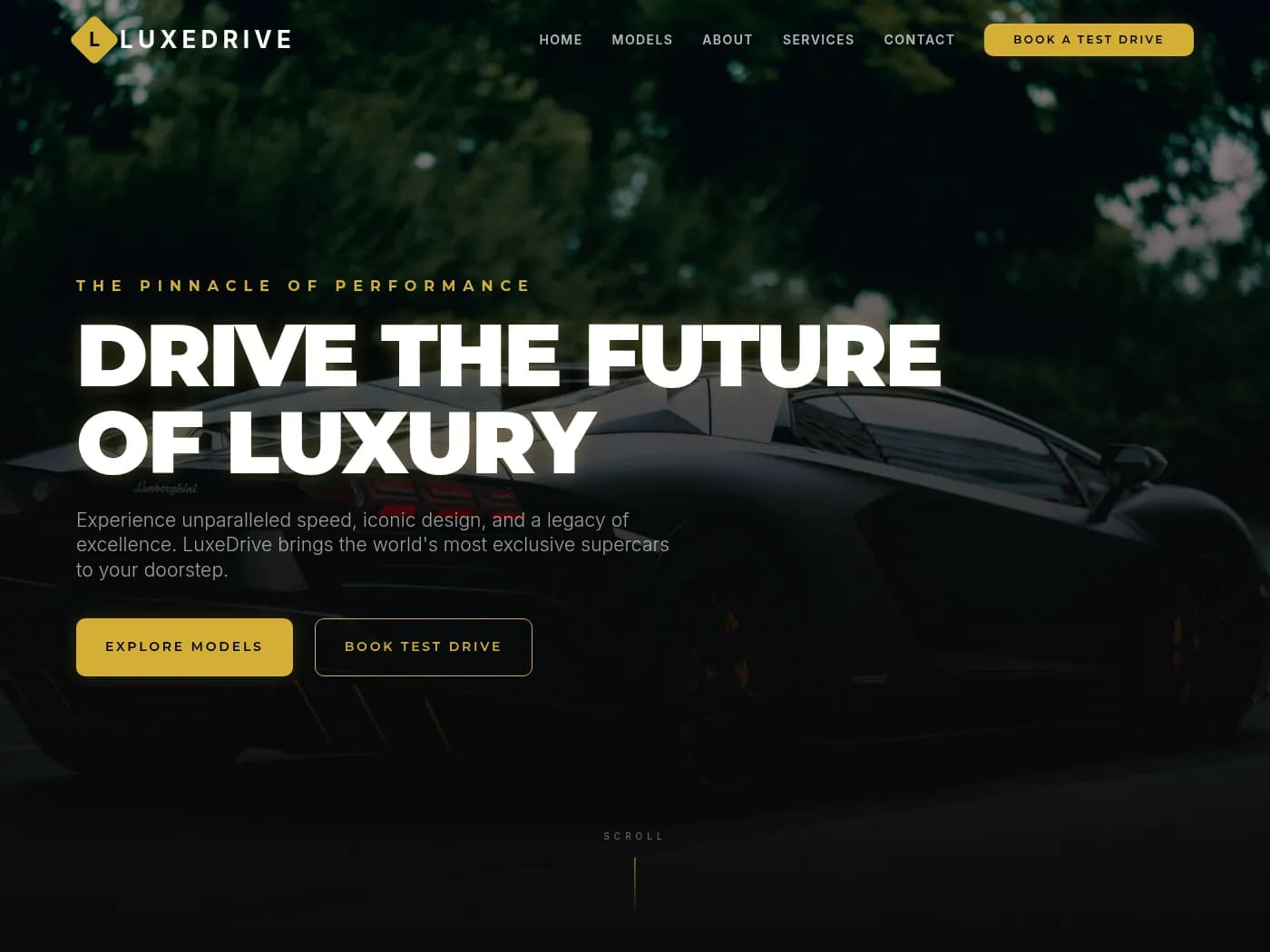 LuxeDrive Car Dealership