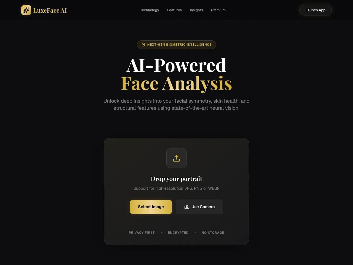 LuxeFace AI Frontend