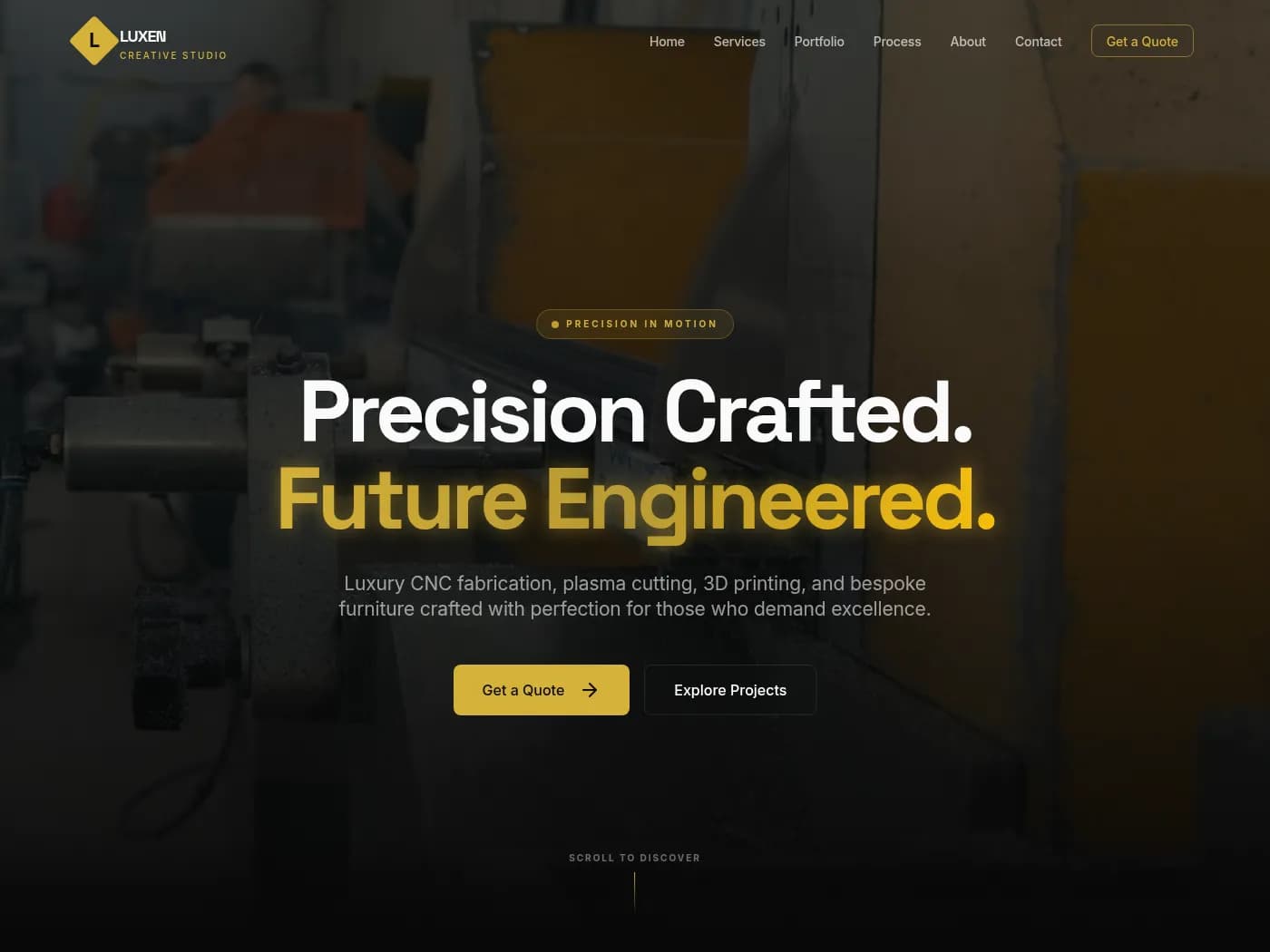 LUXEN Creative Studio Web