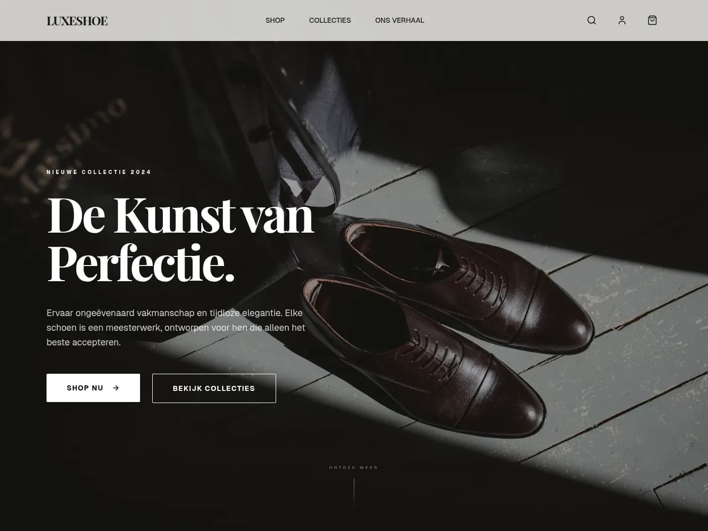 LuxeShoe Webstore