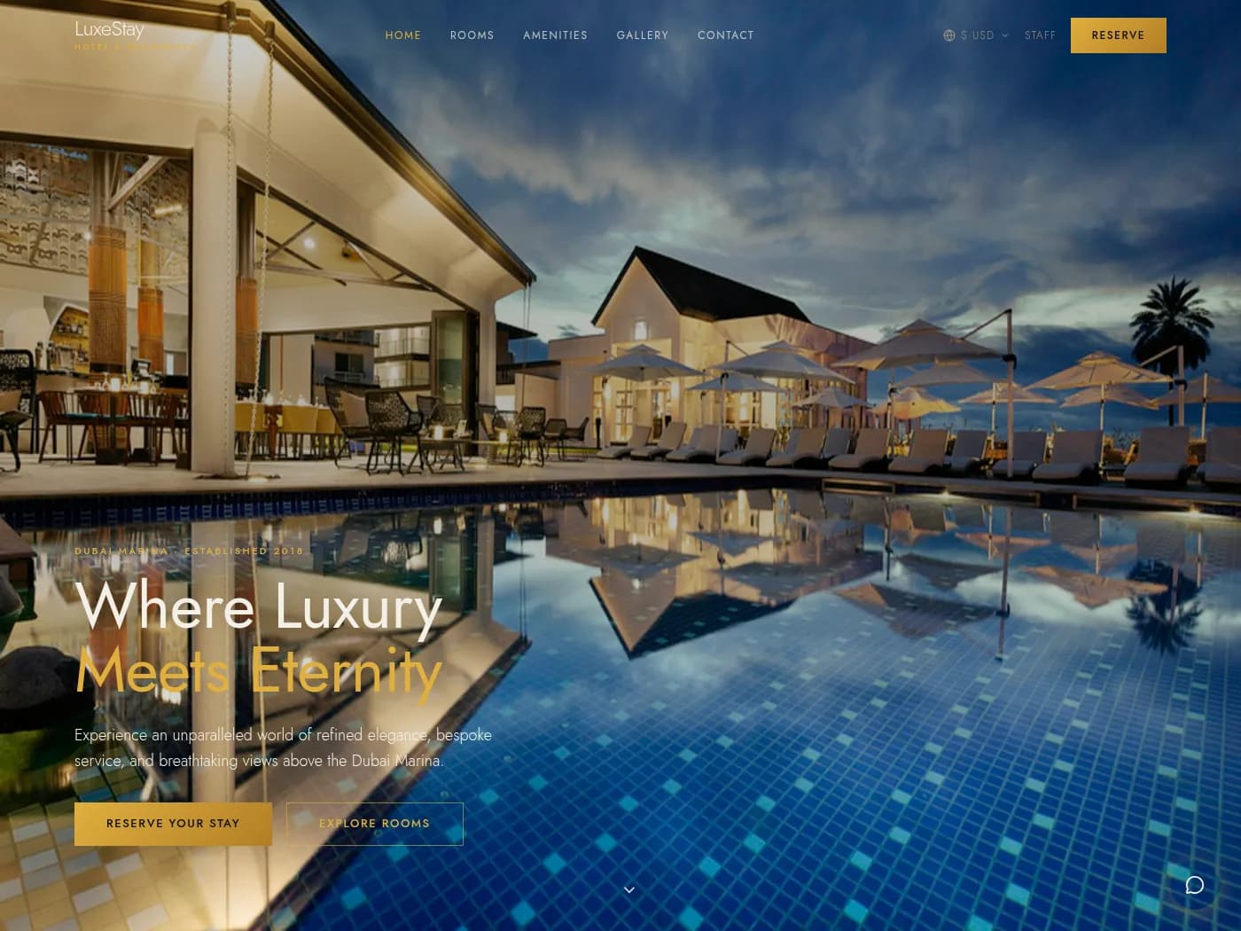LuxeStay Hotel & HMS