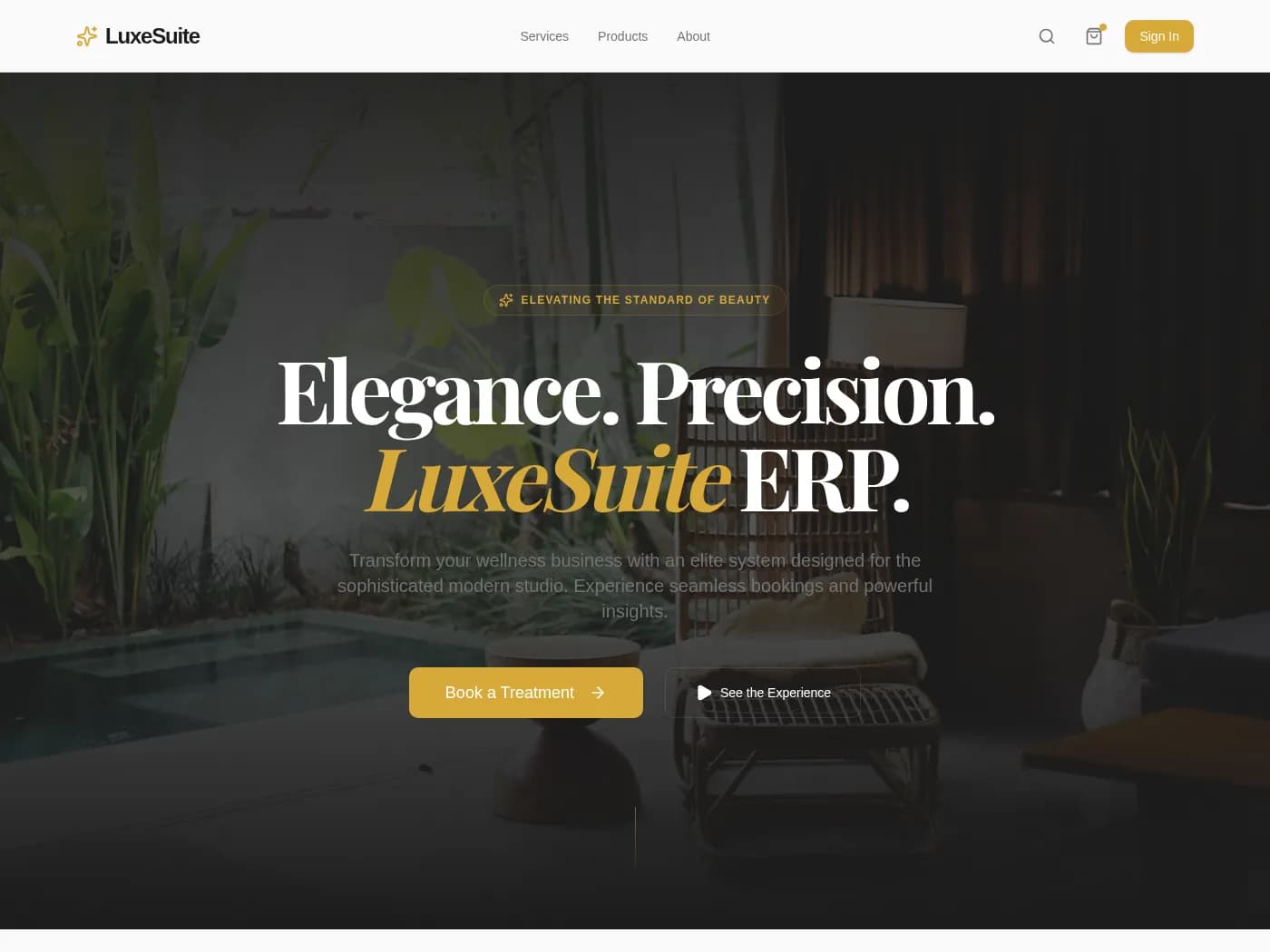 LuxeSuite ERP