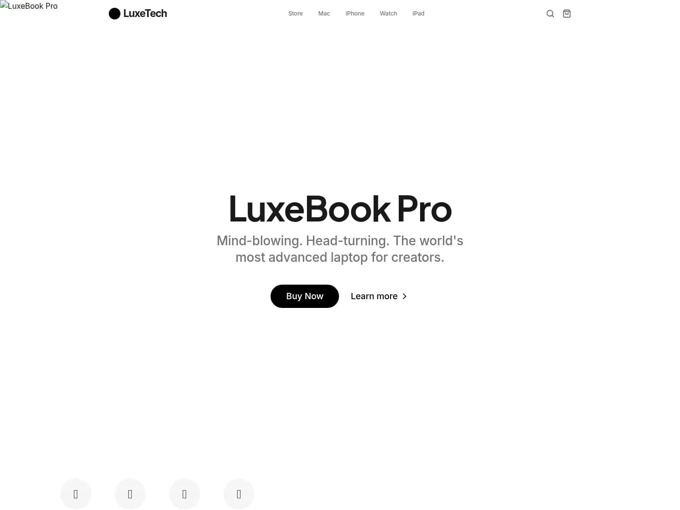 LuxeTech eStore