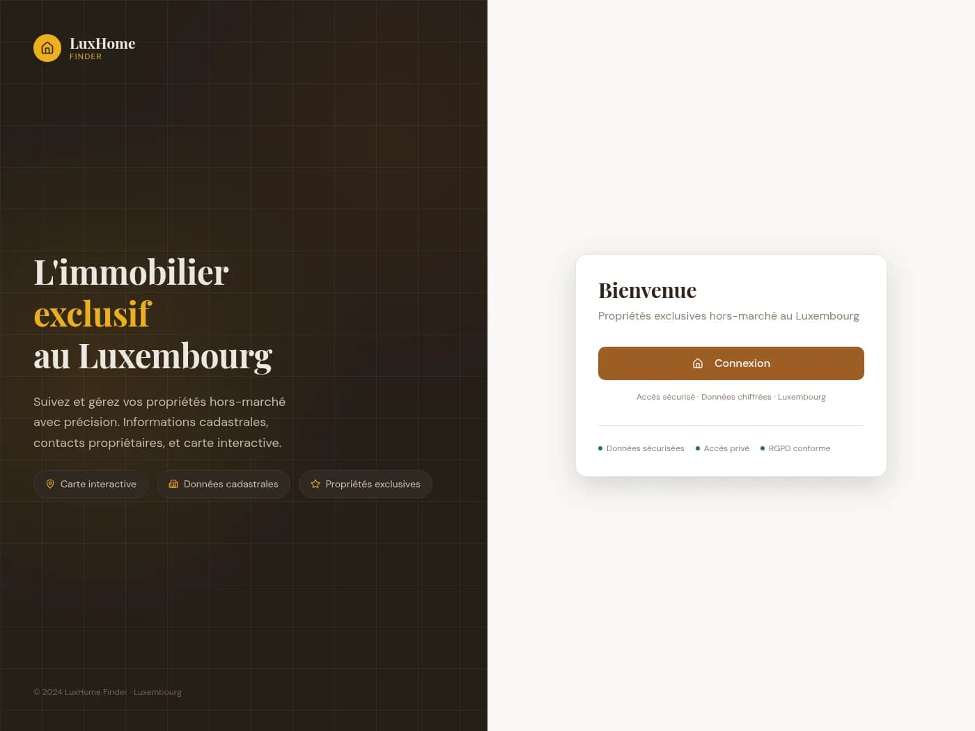 LuxHome Finder